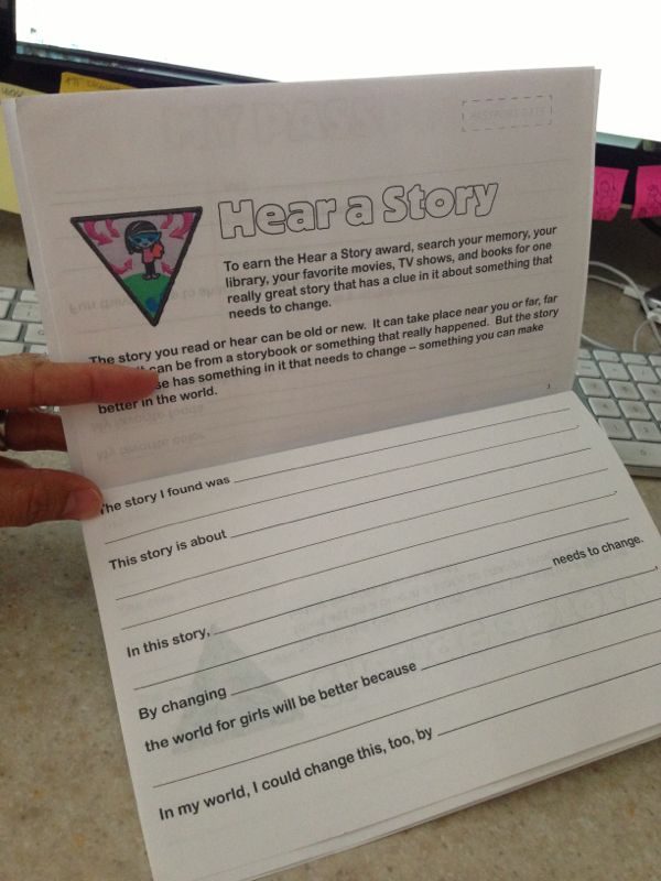 Download Girl Scout World of Girls Passport Book